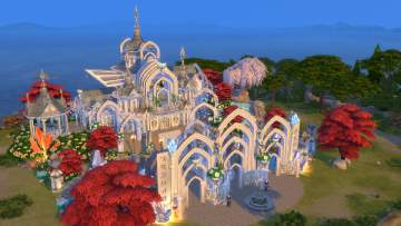 Mod The Sims - NO CC - Magical Fairy Castle - 64x64