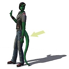 Mod The Sims - New Realistic Dragon/Lizard Tails!