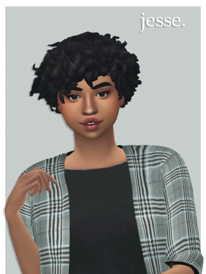 Mod The Sims - Simstrouble Jesse Hair Mesh