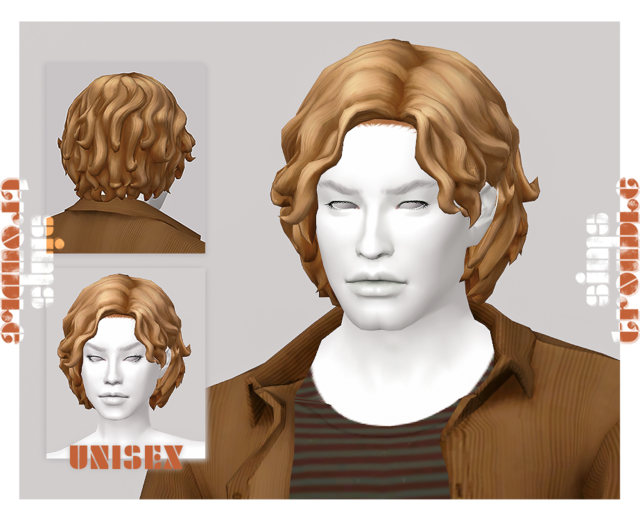 Mod The Sims - WCIF Rush hair by simtrouble