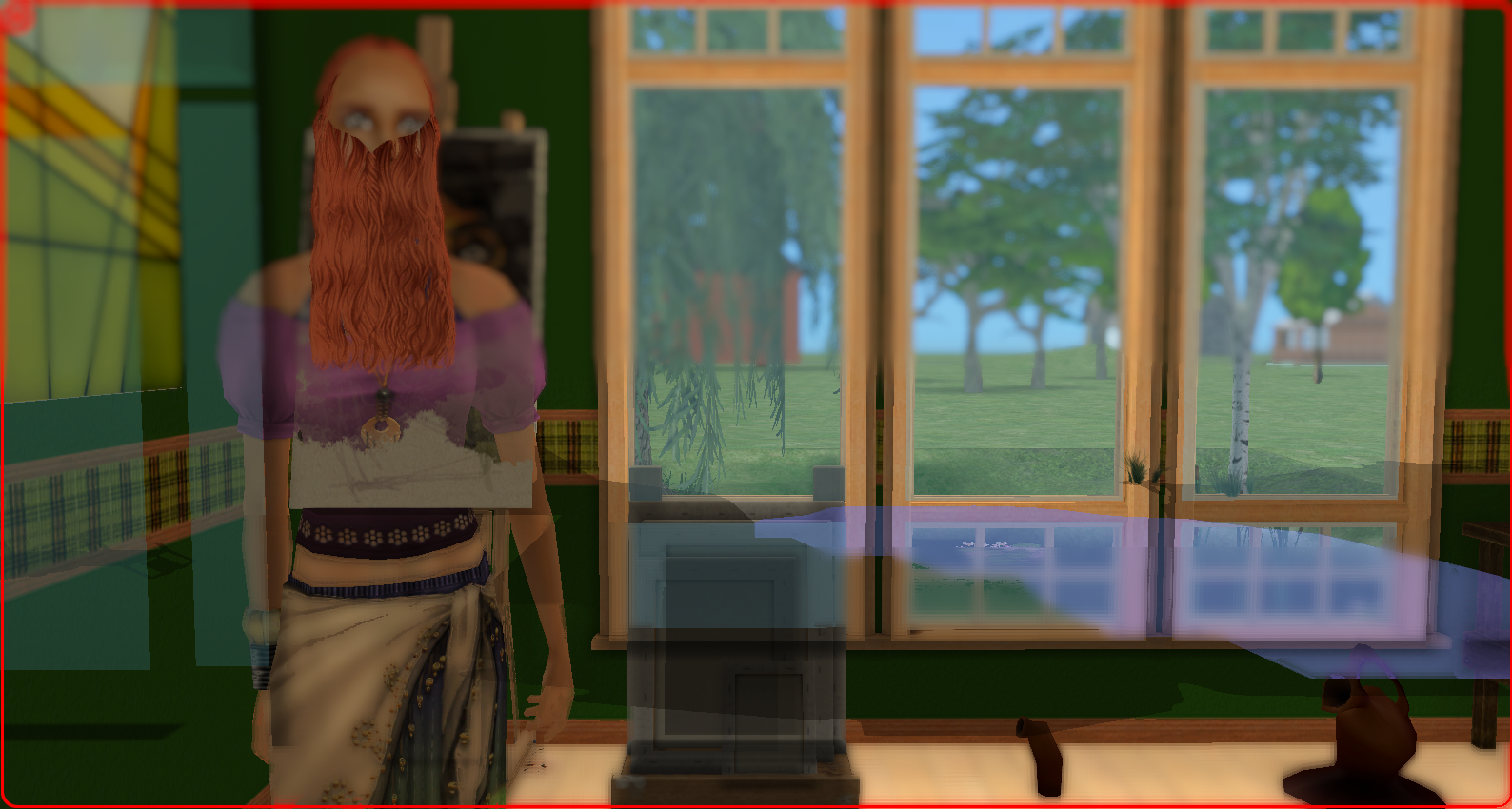 Mod The Sims - Reshade. Shadows appear