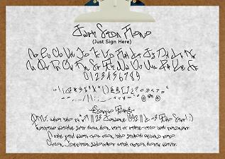 Mod The Sims - Simlish Handwriting Fonts - Part 1