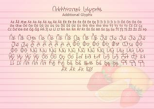 Mod The Sims - Simlish Handwriting Fonts - Part 1