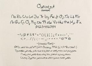 Mod The Sims - Simlish Fonts: Simdergarten and Quickjot