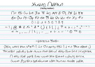 Mod The Sims - Simlish Handwriting Fonts - Part 2