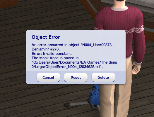 Mod The Sims - Apparently playing violin is now invalid constant?