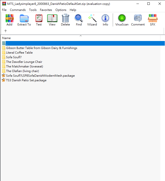 Mod The Sims - TS3_TS2 Danish Patio Set