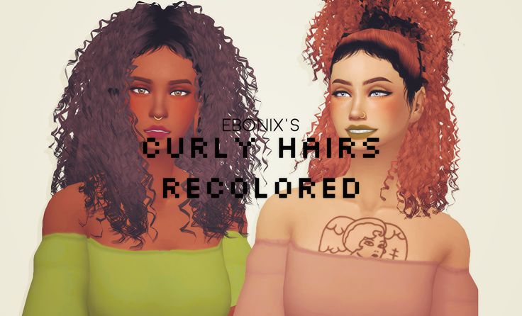 Mod The Sims Ebonixs Hairs 4t2