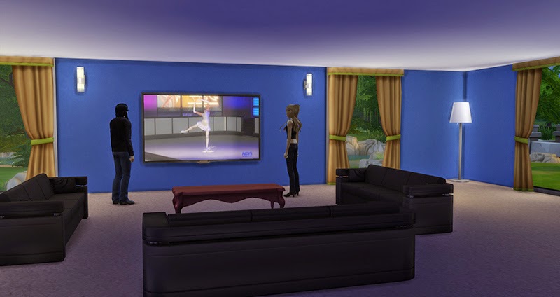Mod The Sims - A large TV